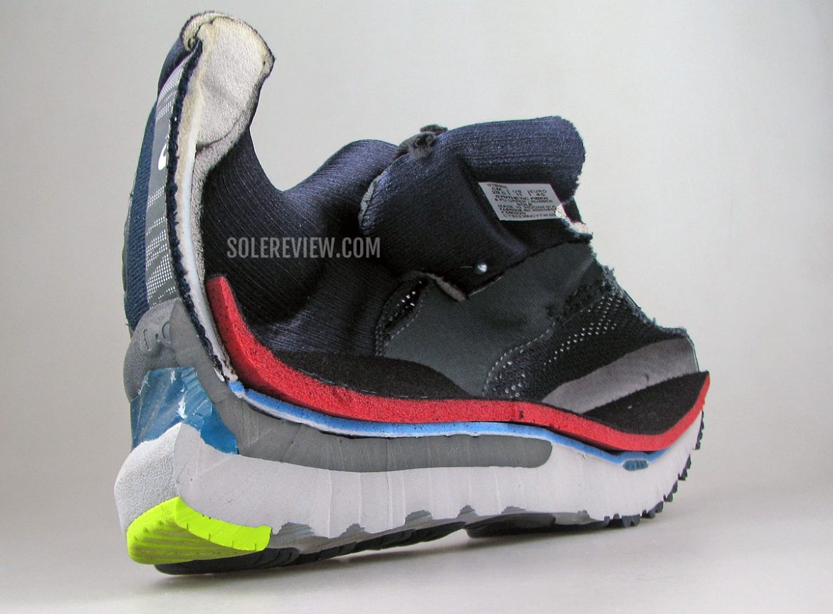 The tear down: Asics Gel Nimbus 23